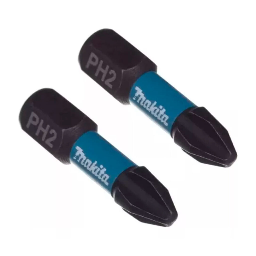 Punta Ph2 Impact Black Makita B-63616 Ph2 25mm X2unid - La Casa del Repuesto