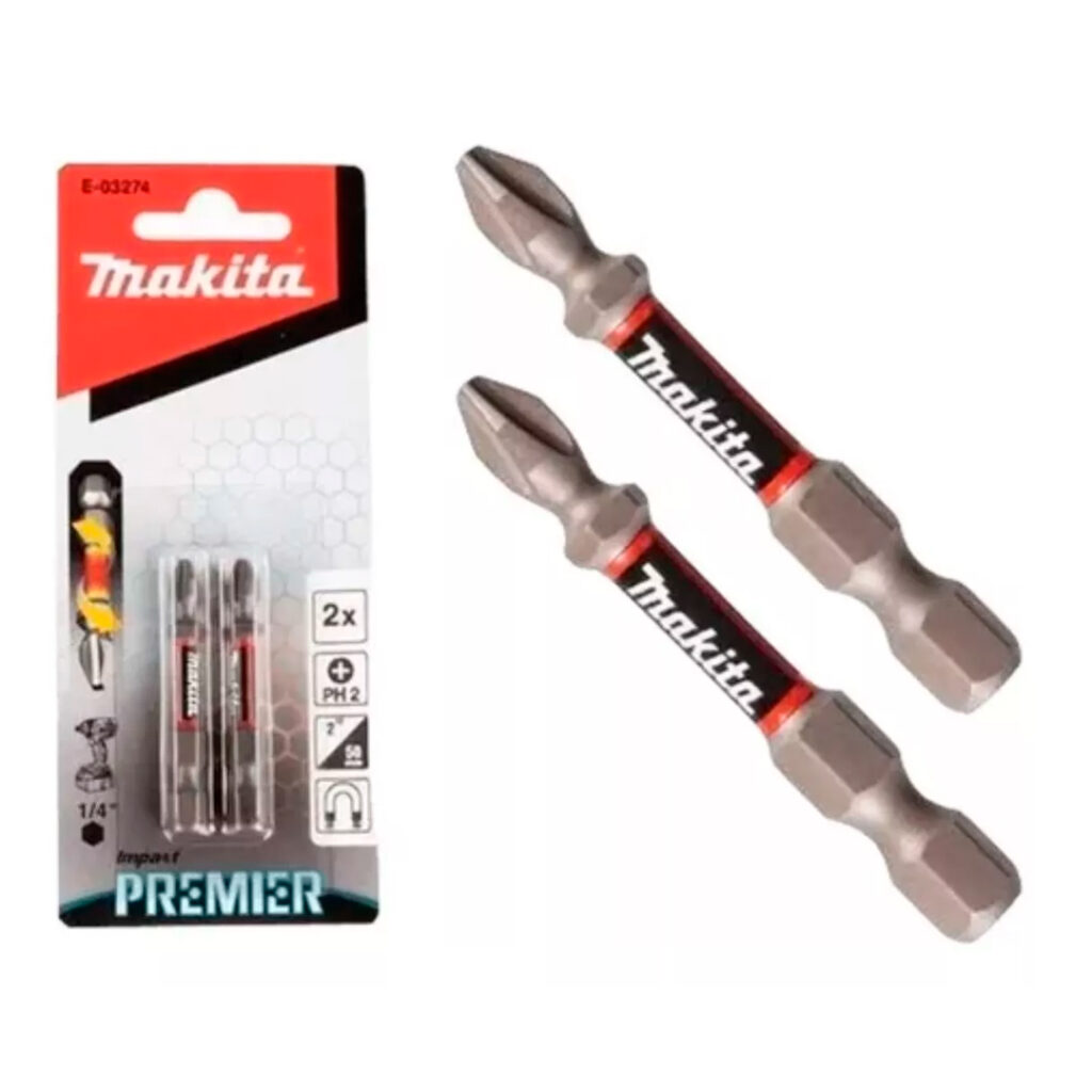 Punta Atornillar Ph2 X50mm Makita B-26244 Pack X 10 Unid - La Casa del ...