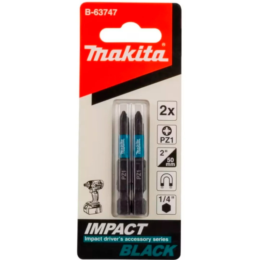 Punta Torsion Black Pz1-50mm Makita B-63747 Impact Black - La Casa del ...
