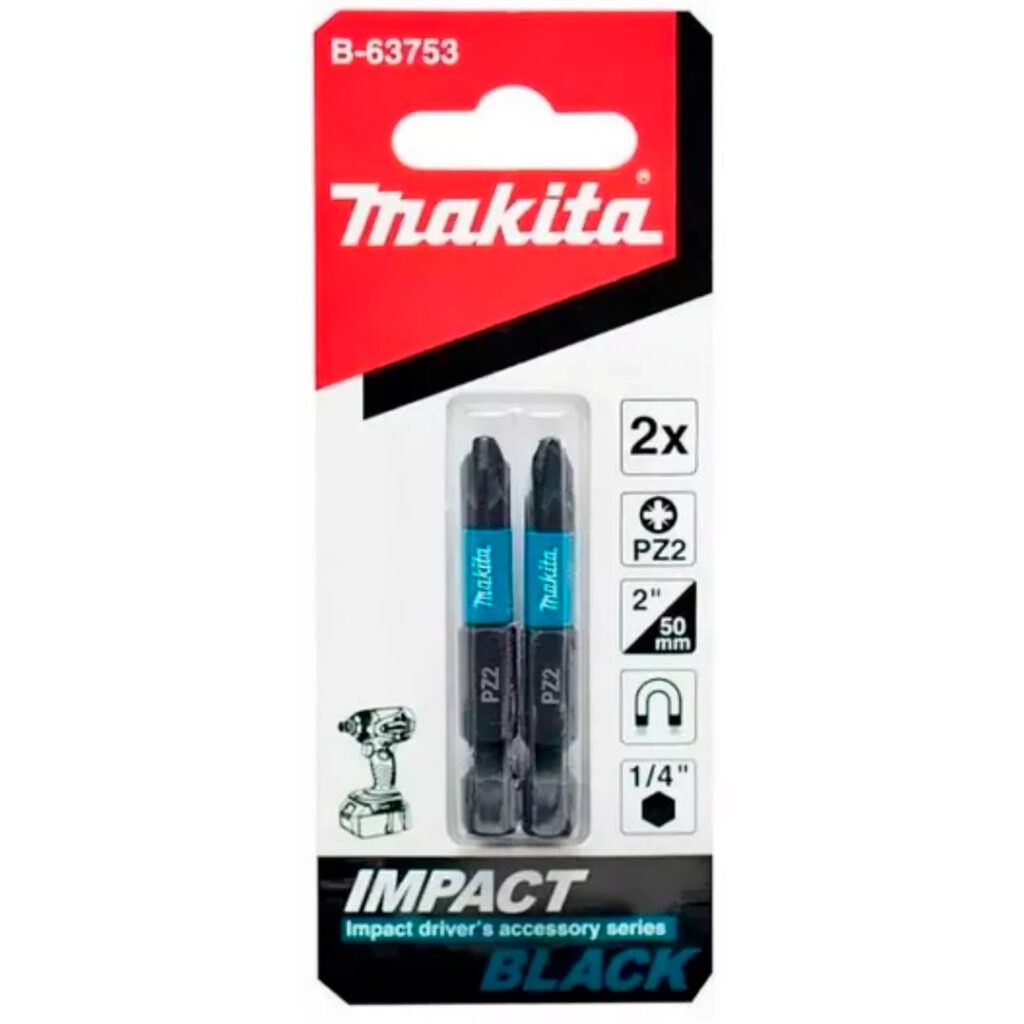 Punta Torsion Black Pz2-50 Makita B-63753 Impact Black - La Casa del ...